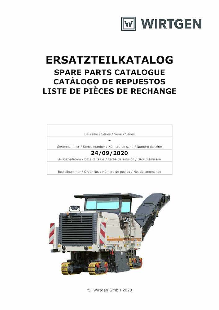 Cummins W2000 (0620) milling machine pdf parts catalog