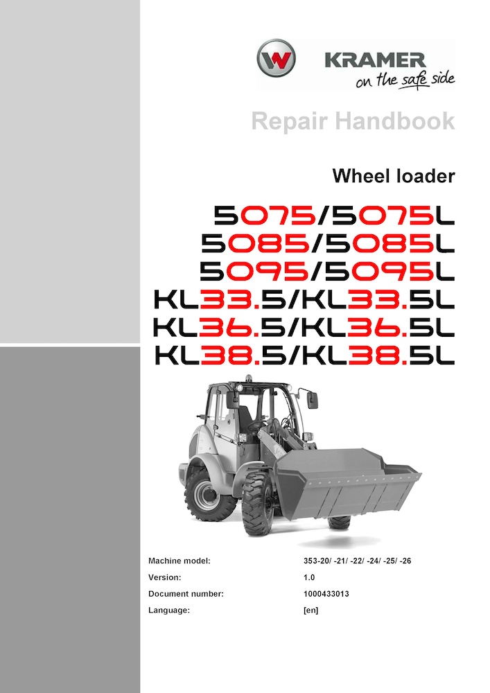 Manual de reparación en PDF de las cargadoras de ruedas Wacker Neuson ...