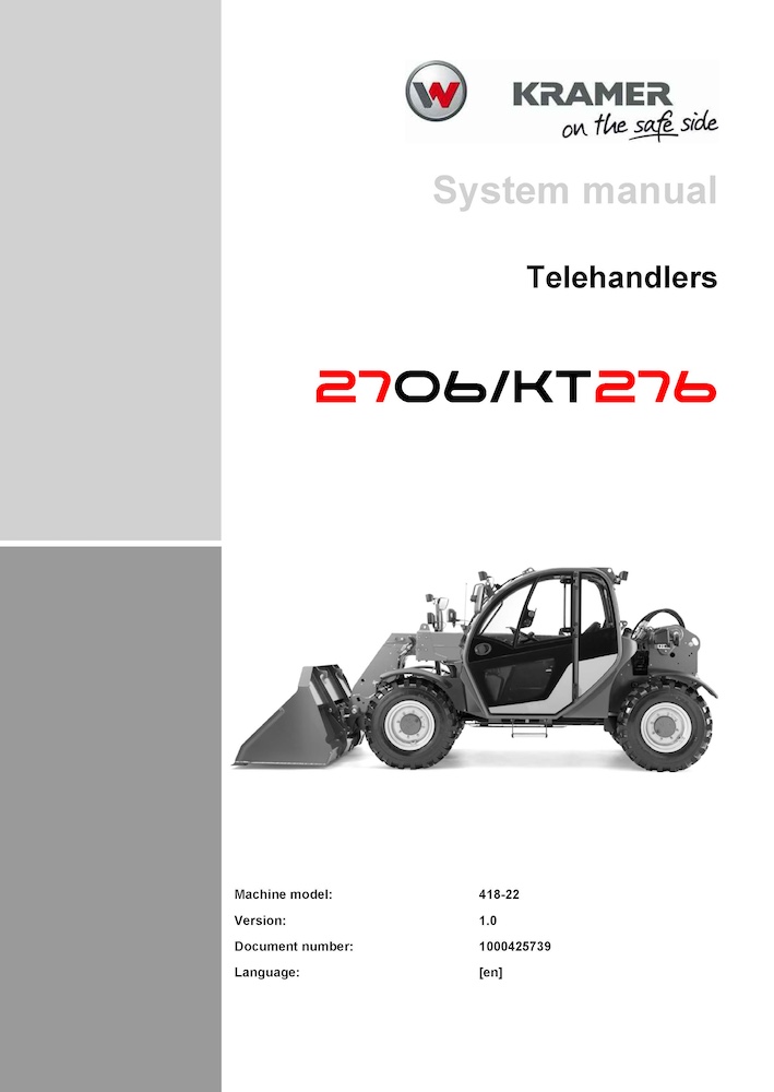Manual del sistema en PDF de la manipuladora telescópica Wacker Neuson ...
