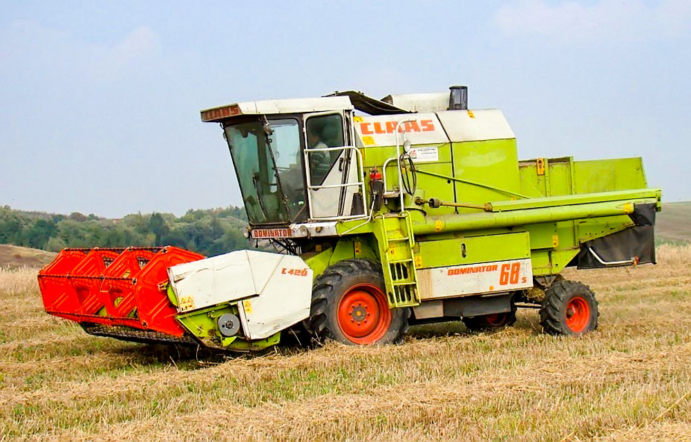 Claas Dominator 68 S combine harvester operator's manual