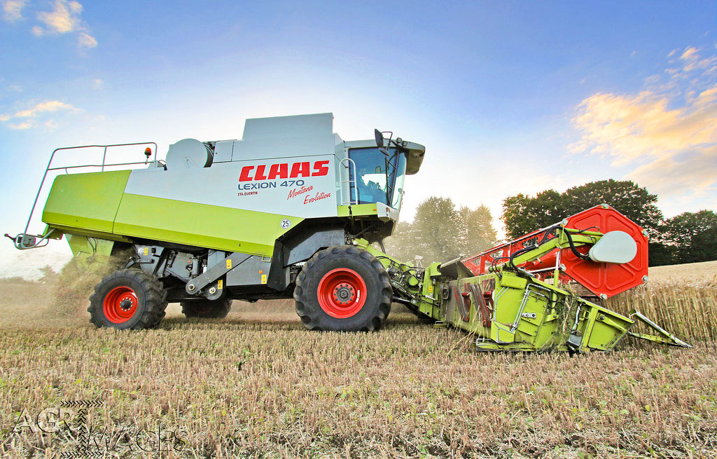 Claas Lexion 470 - 420 Montana combine harvester technical systems manual
