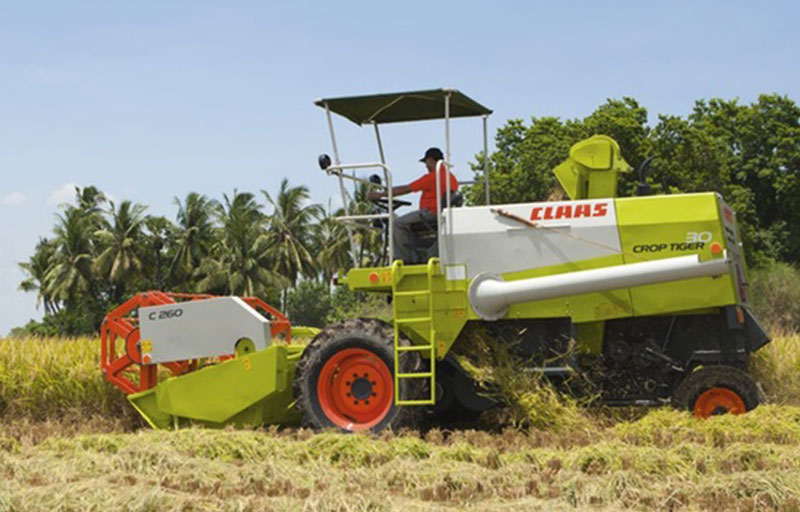 Manual del operador de la cosechadora Claas Crop Tiger 30