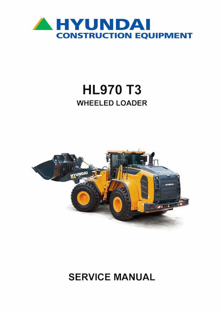 Hyundai HL970 T3 wheel loader service manual