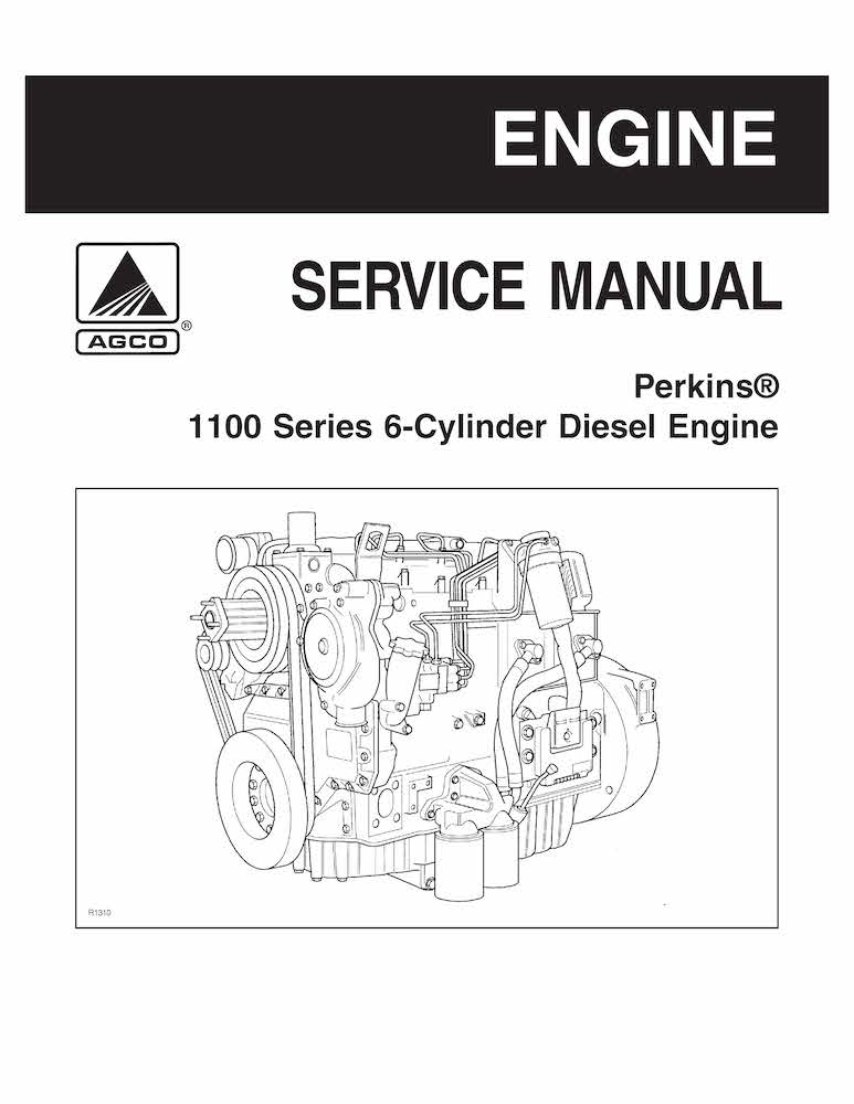 Perkins 1100 Series 6-Cylinder Diesel engine pdf service manual