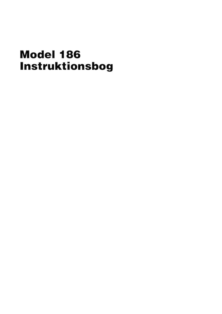Massey Ferguson 186 baler pdf operator's manual DA